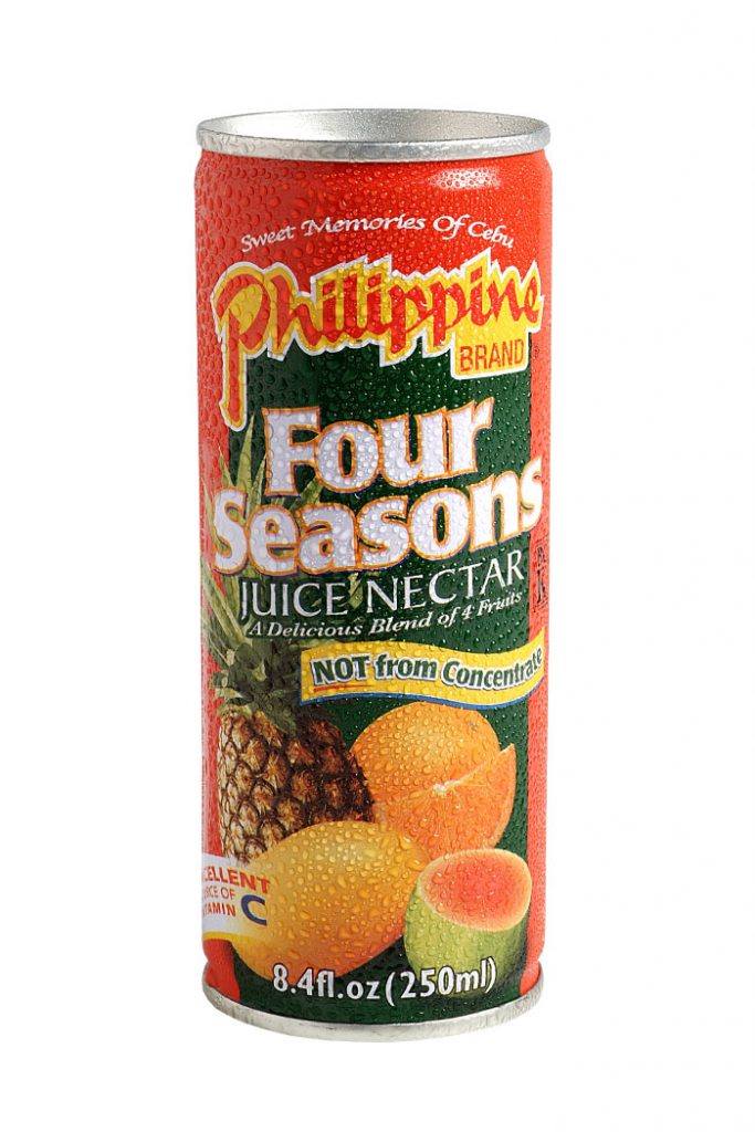 Philippine Brand Four Seasons Juice Nectar 250ml - profoodcorp.com
