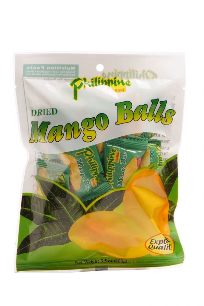 Philippine Brand Dried Mango Balls 100g - profoodcorp.com